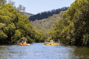 Go Double Kayaking in Sydney - Spectacular Natural Riverways